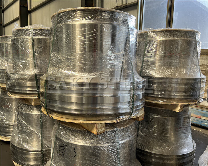 Forged Stainless Steel Rolled Rings - Saky Steel