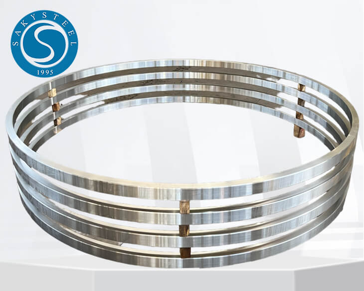 Forged Stainless Steel Rolled Rings - Saky Steel