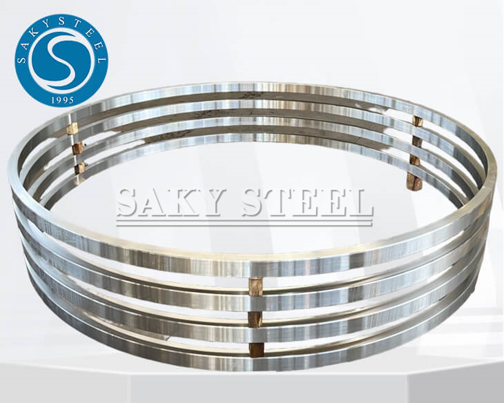 Forged Stainless Steel Rolled Rings - Saky Steel