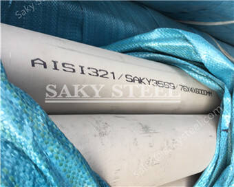 321 Stainless Steel Seamless Pipe - Saky Steel