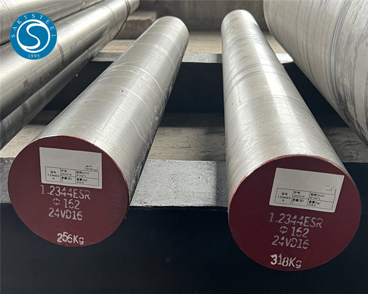 H13 SKD61 1.2344 Tool Steel Round Forged Bar - Saky Steel