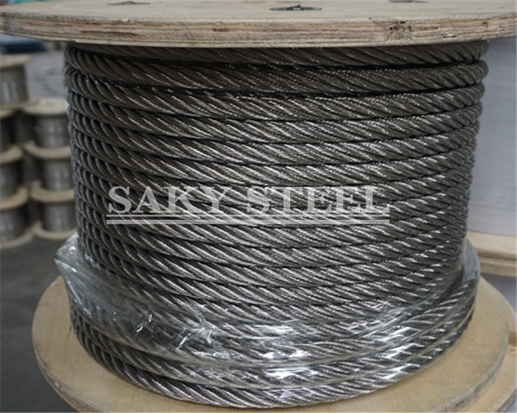 nylon coated stainless steel wire rope - China Saky Steel