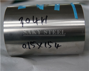 304 Ultra Thin Stainless Steel Strip Foil - Saky Steel